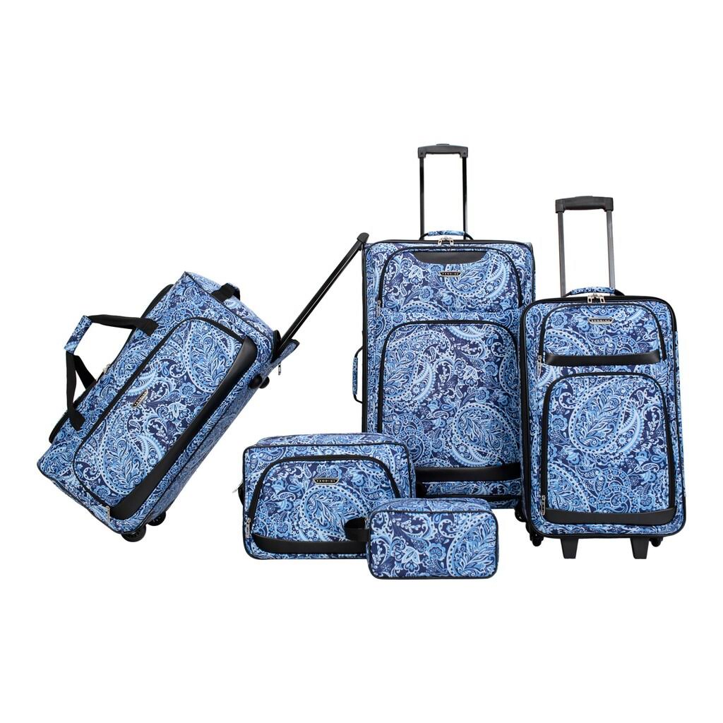 Prodigy Forest Park 5 Piece Luggage Set Blue 5 PC Set WGL 1 s