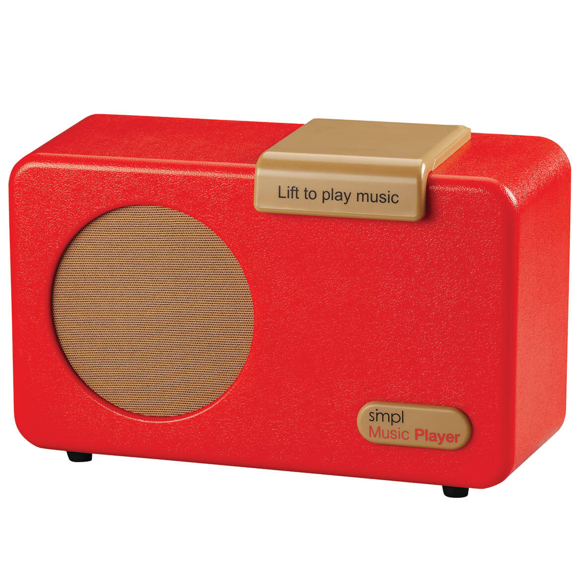 SMPL - Simple Music Player - Red - WGL-1-s