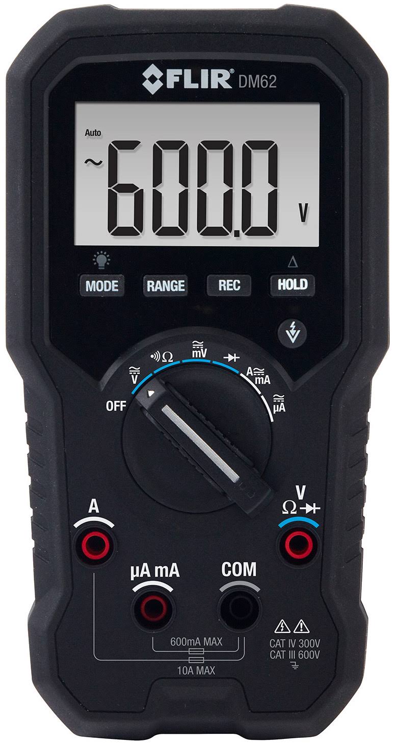 FLIR DM62 Multimeter - WGL-1-s
