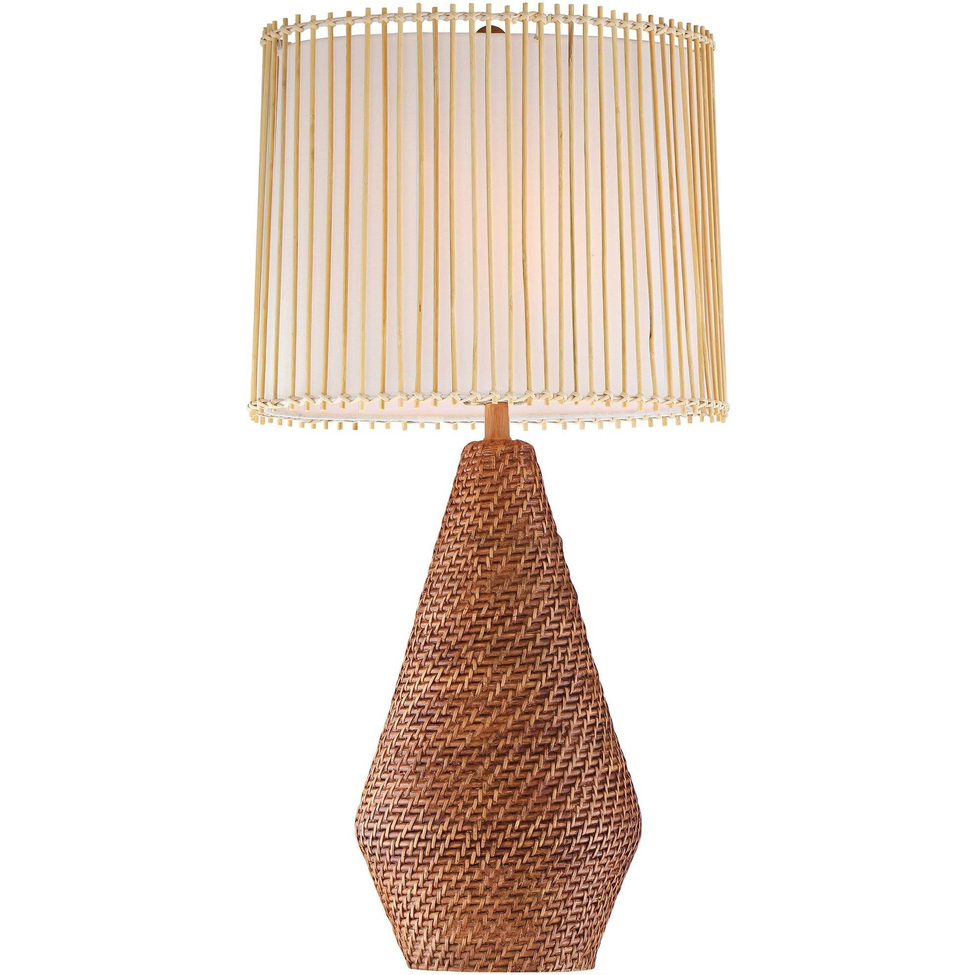 Bali Brown Rattan Table Lamp - WGL-1-s