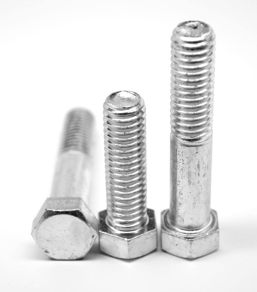  M10 X 1 50 X 45 Mm PT Coarse Thread DIN 931 Hex Cap Screw Bolt