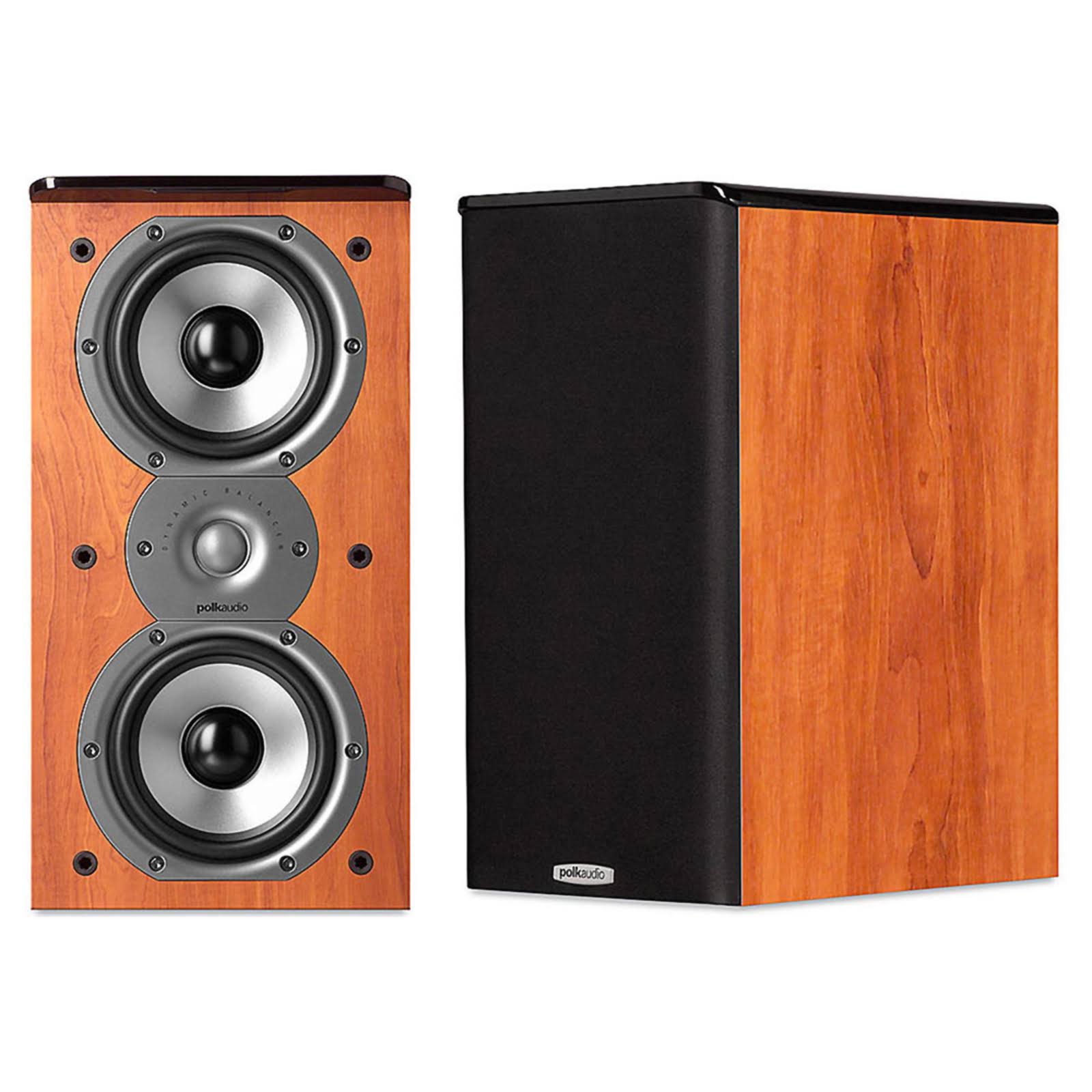 Polk Audio TSi200 2 way Speakers Pair Cherry FZG002 Polk Audio TSi200 2 way Speakers Pair Cherry FZG002