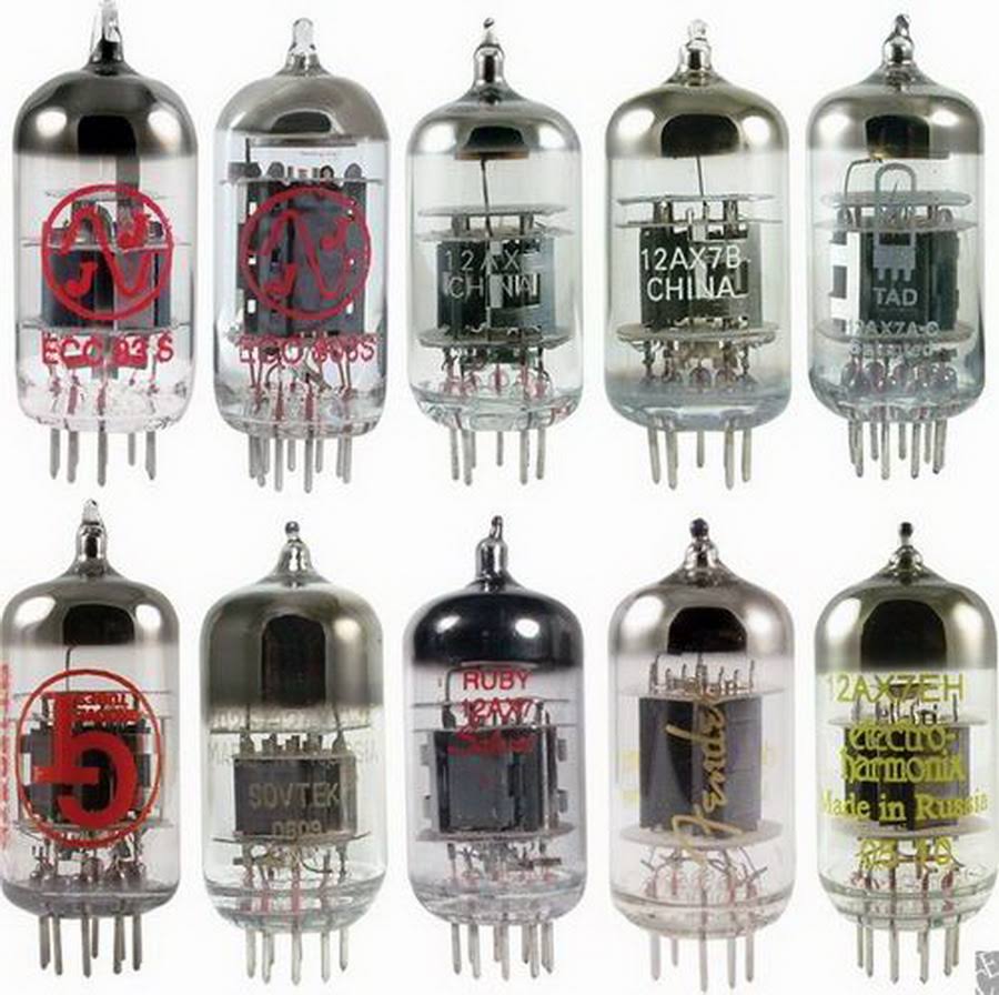 Vacuum Tube Set - 12AX7 Sampler, 10 Total Tubes - WXF-02