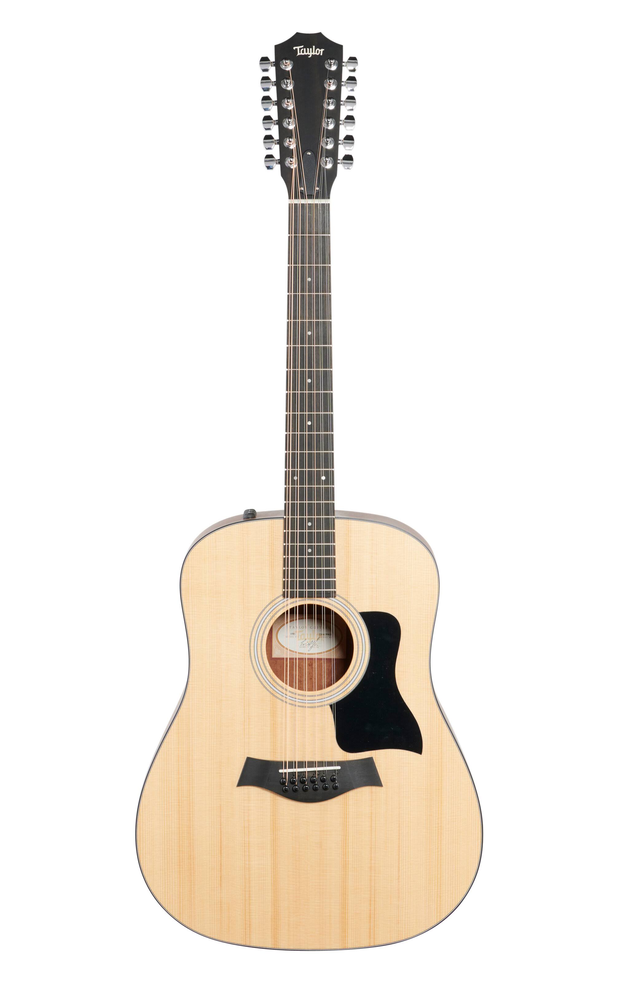 Taylor 150E Dreadnought Acoustic-Electric Guitar, 12-String, Natural ...