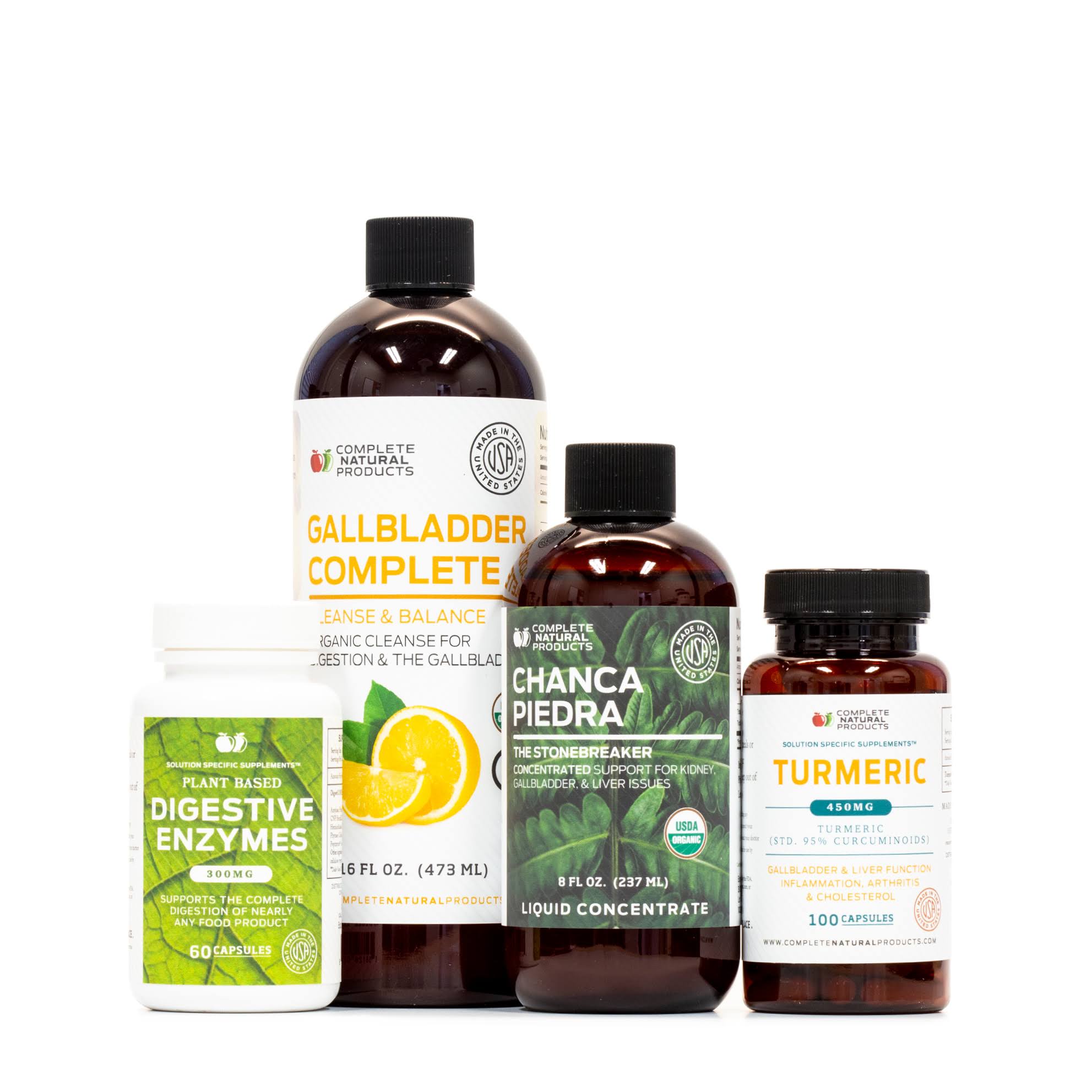 Gallbladder Complete Bundle - Full Gallbladder Cleanse Support - WXF-02