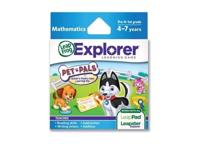 LeapFrog Explorer Learning Game, Pet Pals - WXF-02