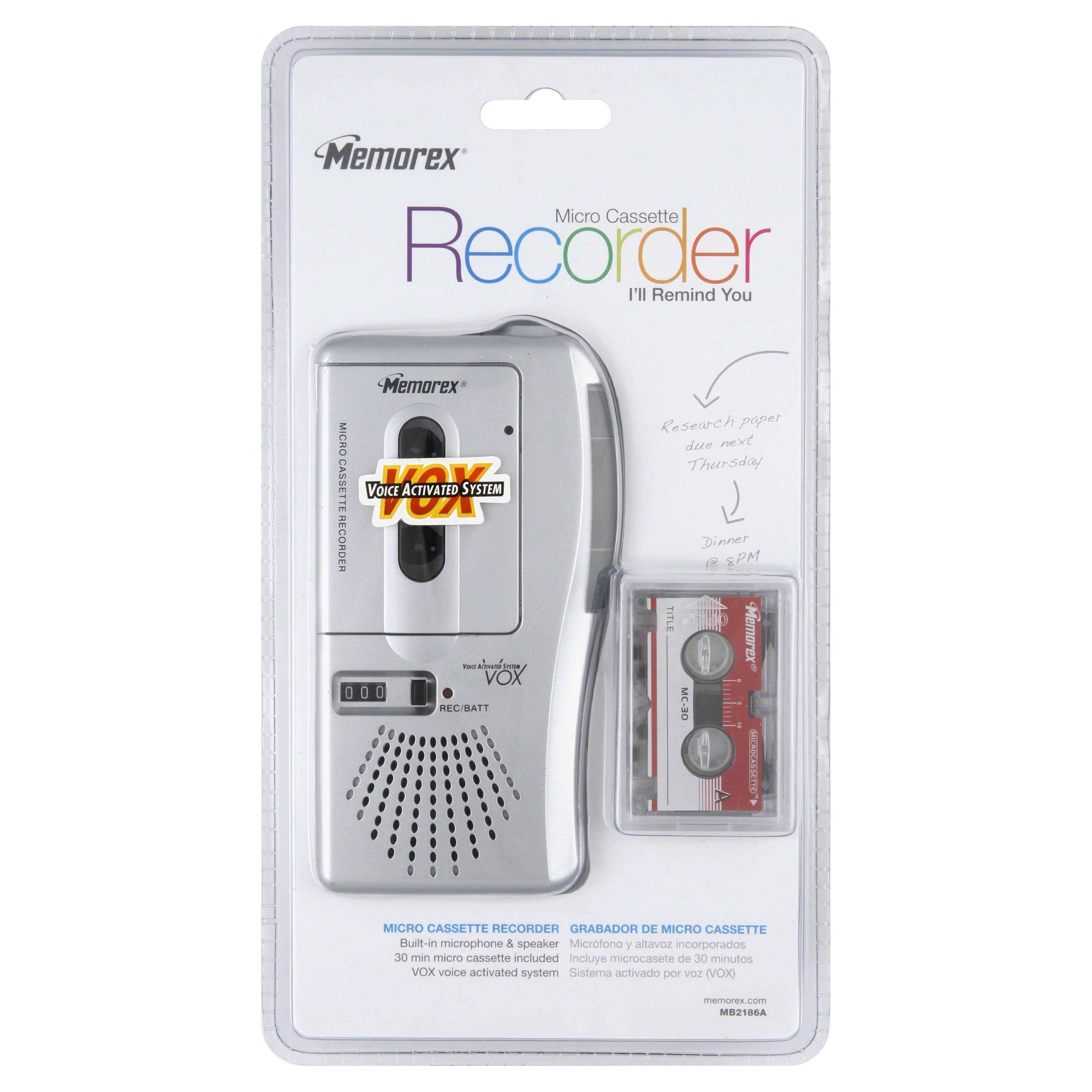 Memorex Micro Cassette Recorder - WXF-02