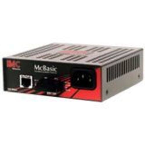 IMC McBasic - RJ-45 to SC Single-Mode Fiber Media Converter - 100 Mbps - WXF-02