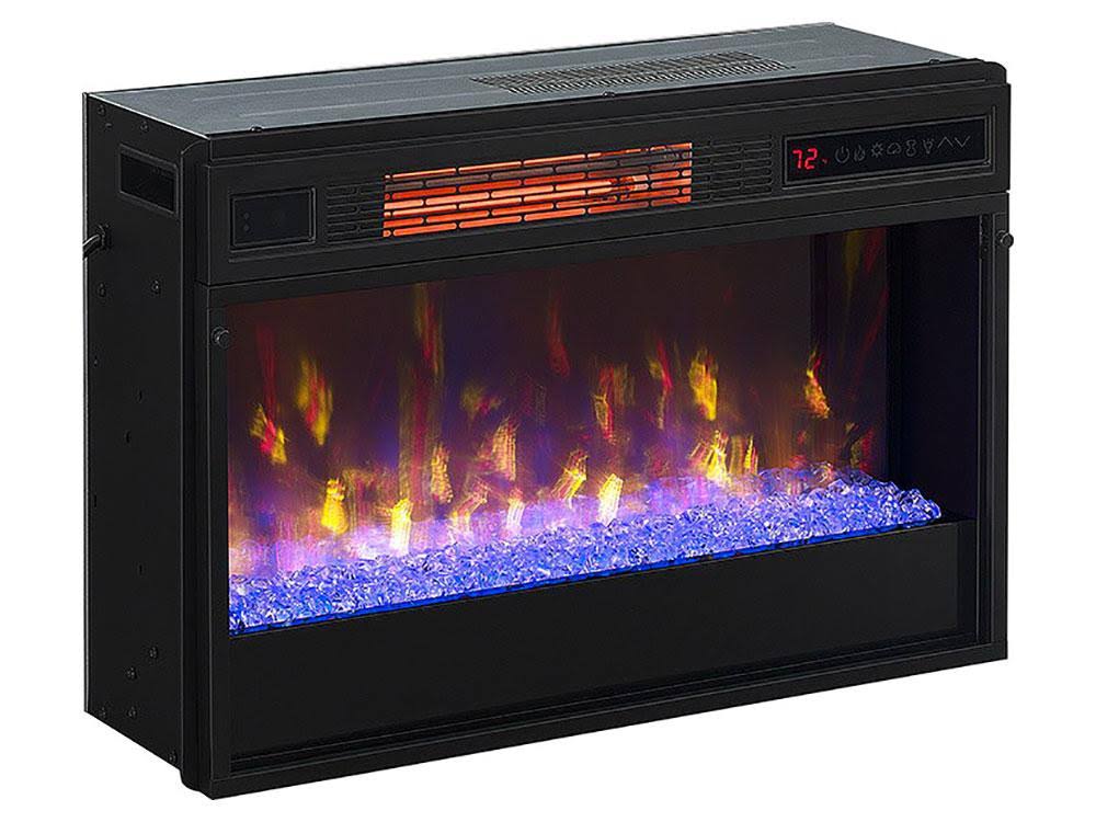 ClassicFlame 26-in 3D Spectrafire Plus Infrared Fireplace Insert w ...