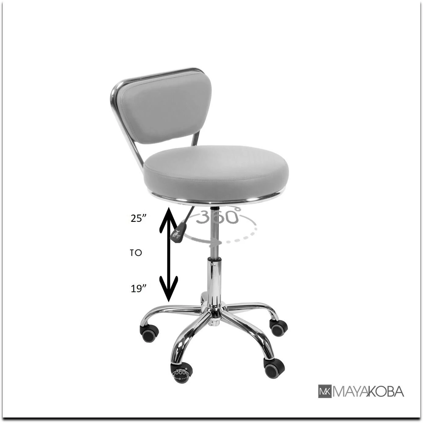 Reception Desk Chair Dayton Coffee Pneumatic Stool, Tall Drafting Chair ...
