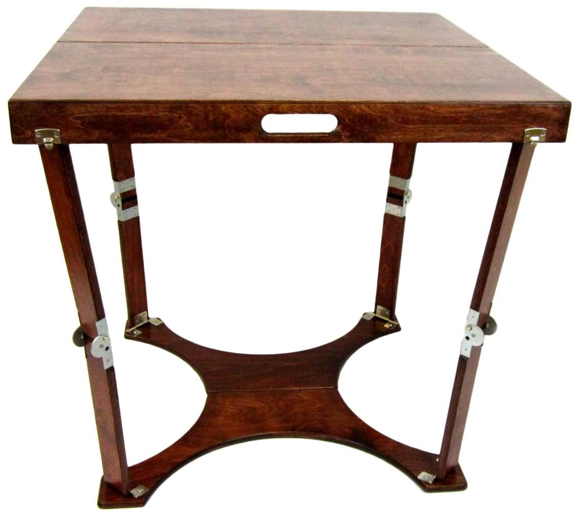 Spiderlegs C3030-m Red Mahogany Color Portable Wooden Folding Cafe ...