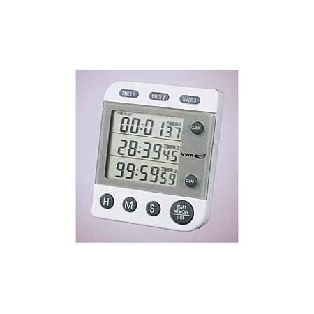 Control Company Three-Line Alarm Timer Vwr Timer Traceable 3-Line - WXF-02