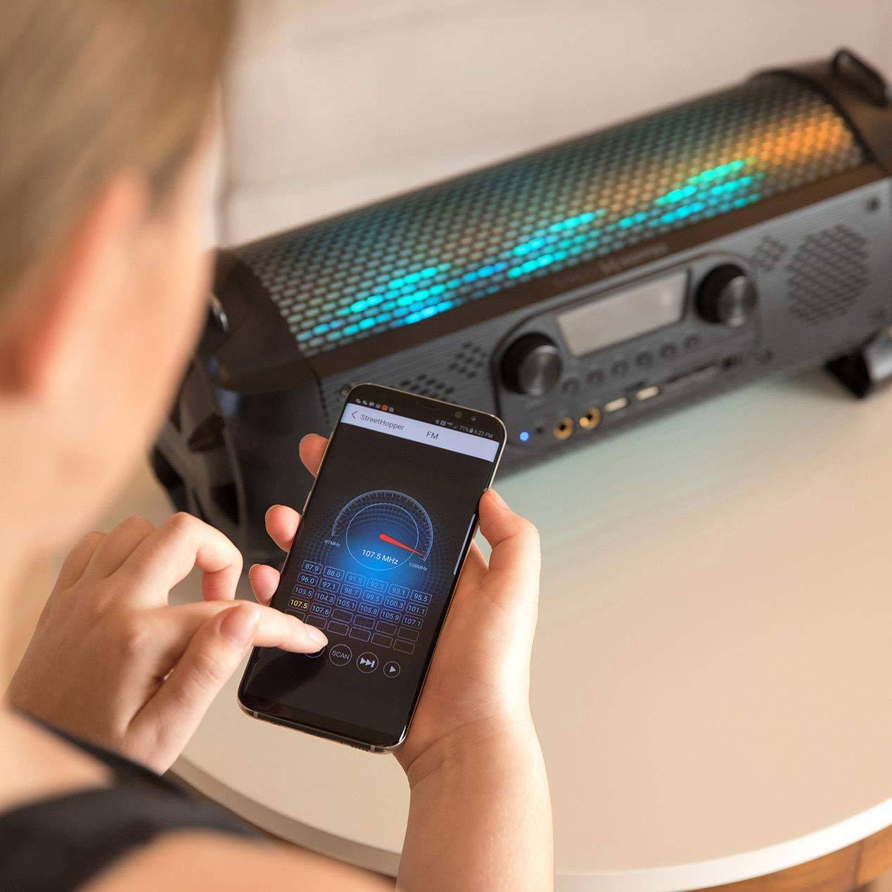 Soundstream - Street Hopper 6 Plus Portable Bluetooth Speaker with ...