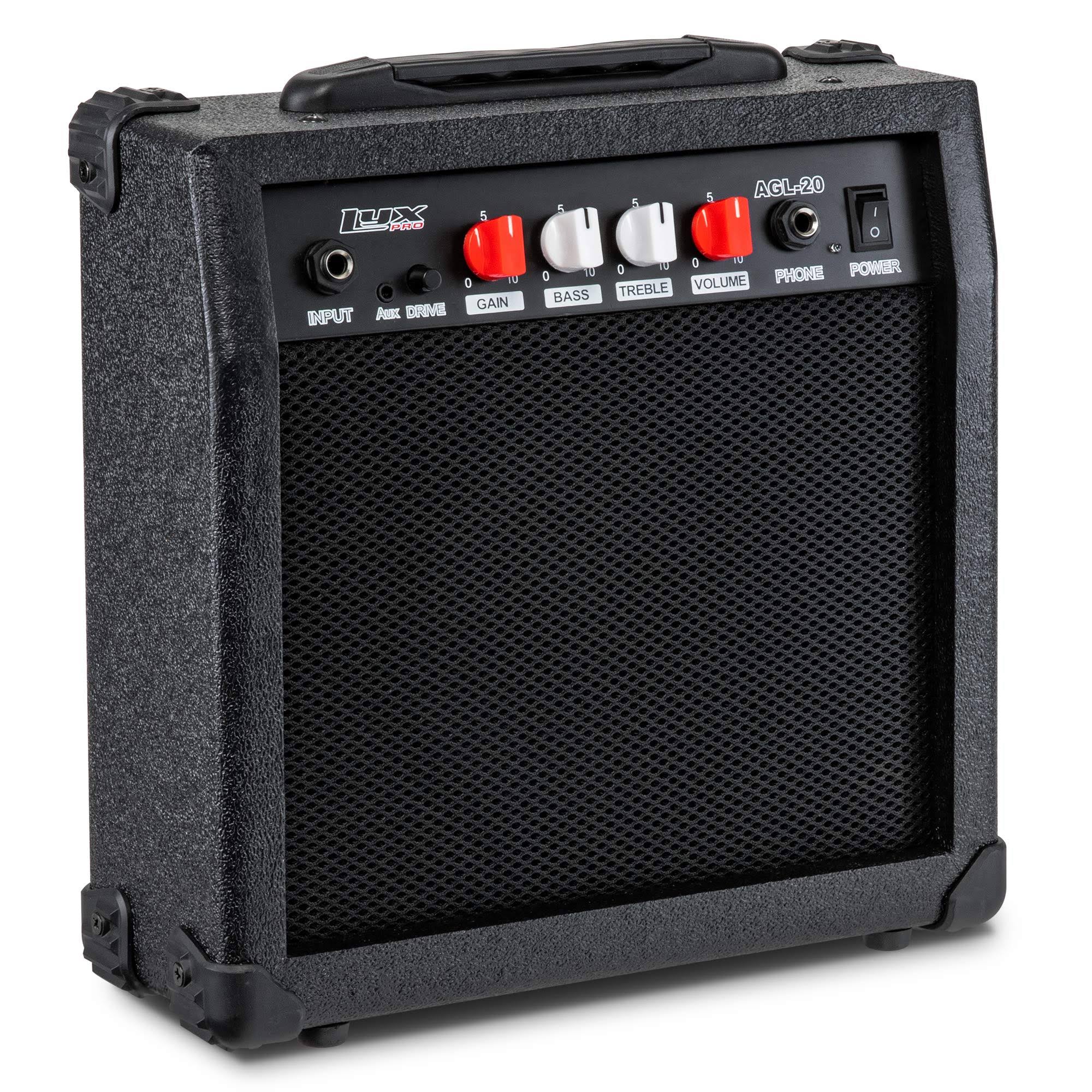 LyxPro Electric Guitar Amp 20 Watt Amplifier Built in Speaker Headphone ...