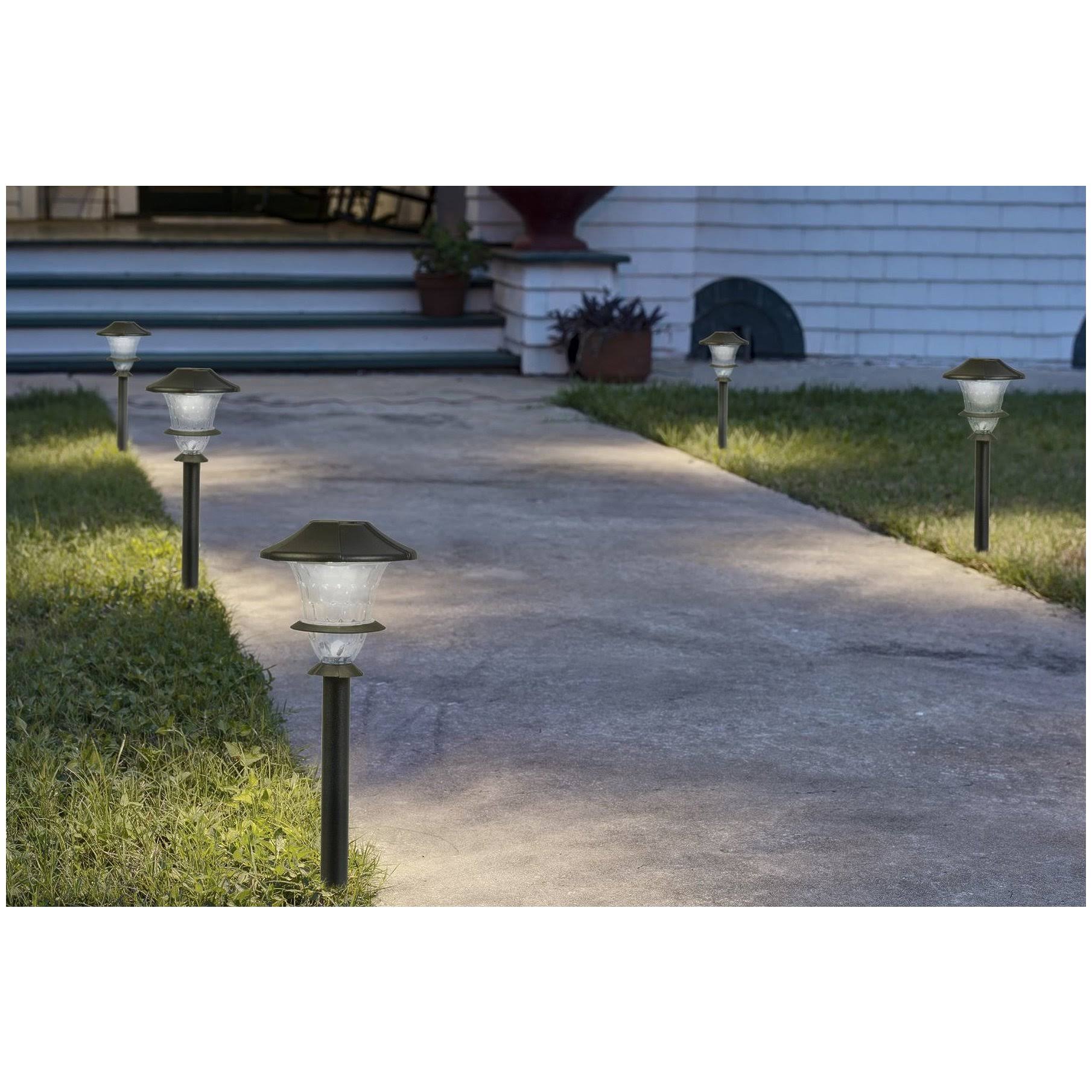 Paradise GL33966BK Black Aluminum Low Voltage LED Path Light Kit - 6 ...
