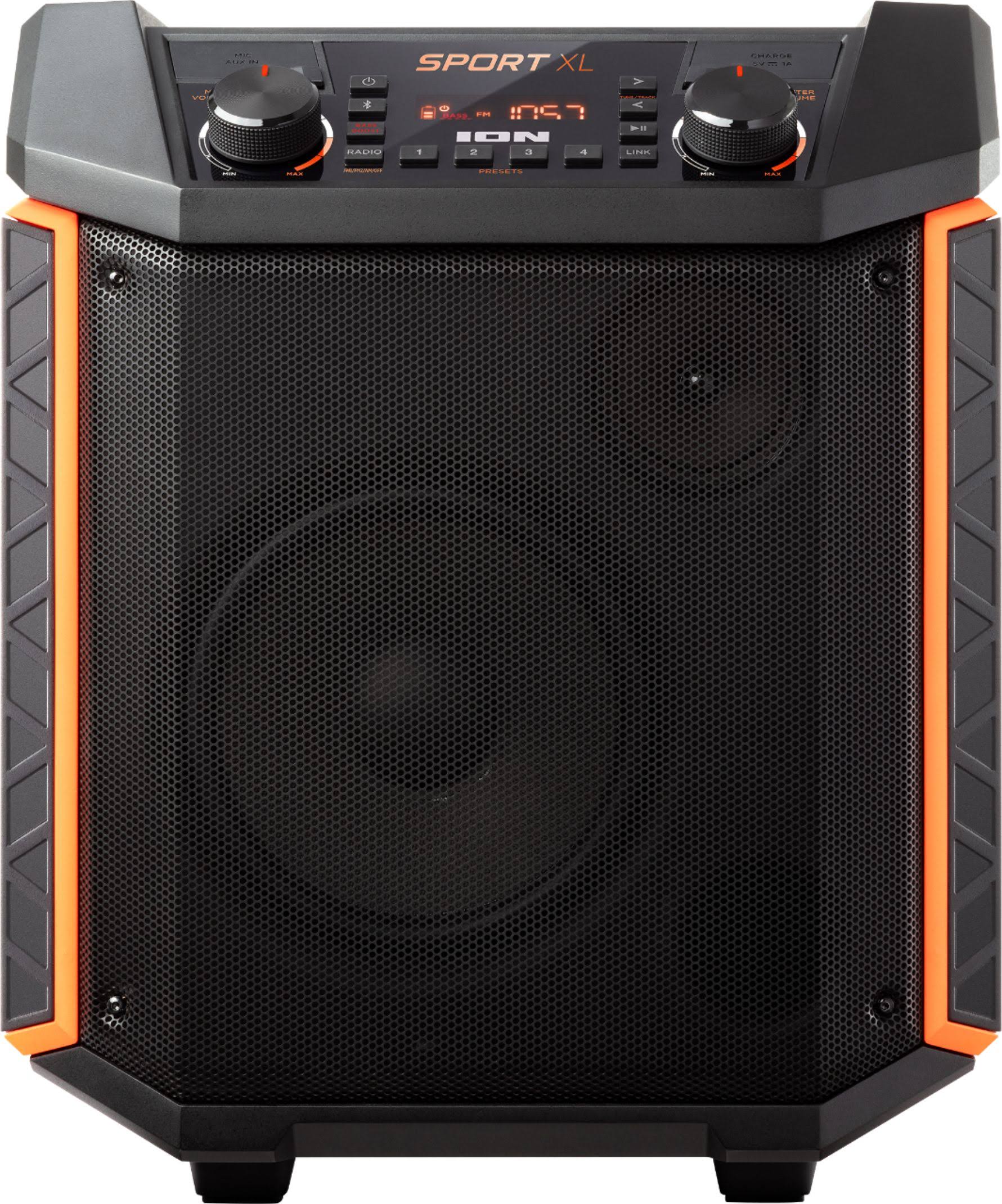 Ion Audio - Sport XL 8" 2-Way Tailgate Portable PA Speaker - Black - WXF-02