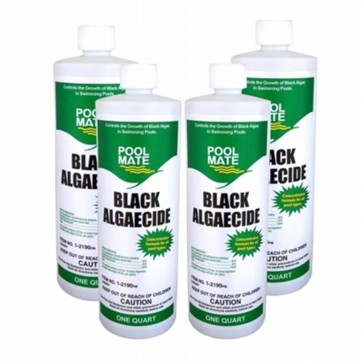 Pool Mate 1-2190-04 Black Algaecide for Swimming Pools - WXF-02