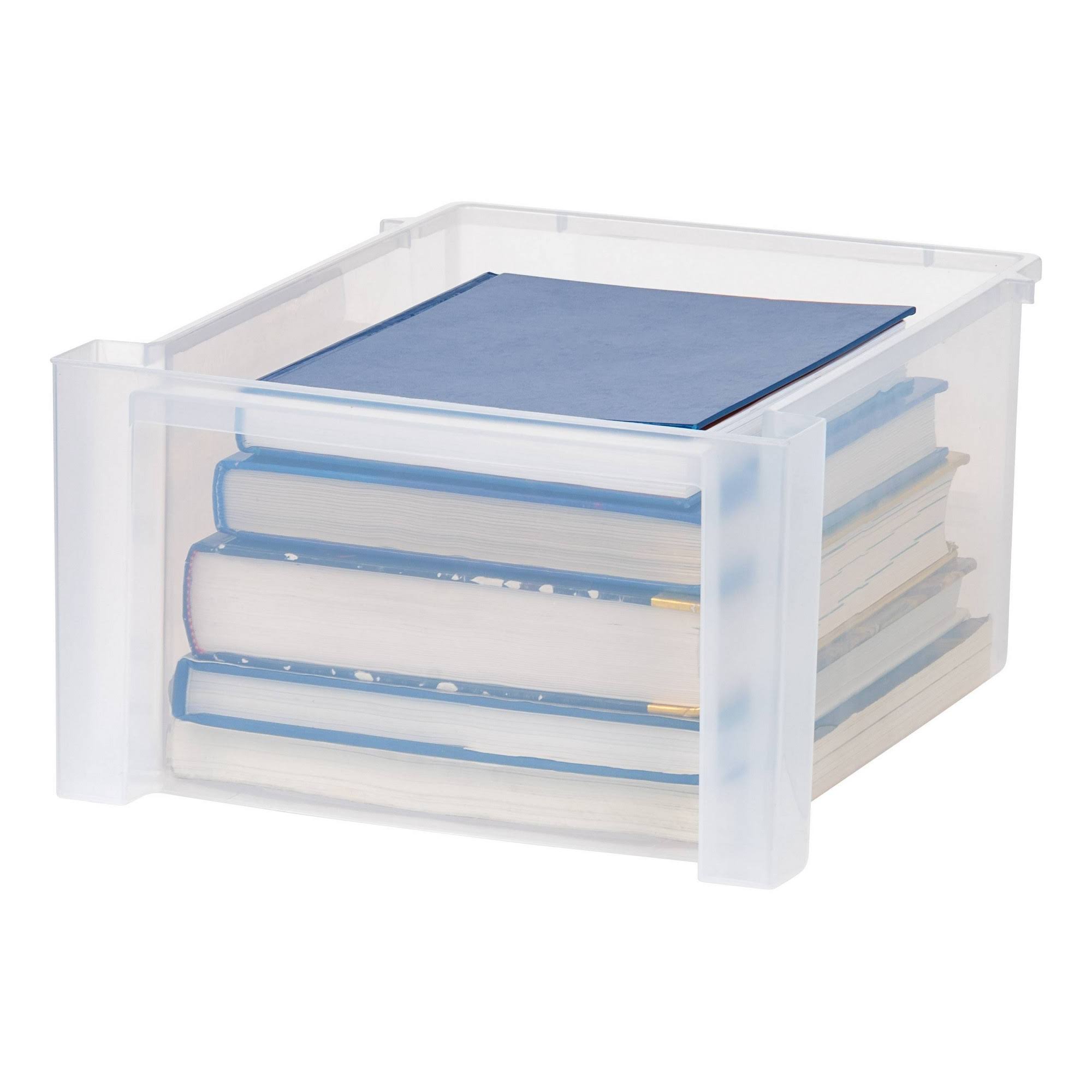 Iris Usa Mc Plastic Storage Drawer 5 White Wgl 03