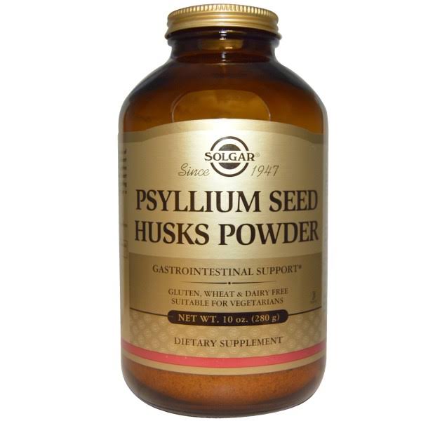 Solgar Psyllium Husks Fiber Powder - 12 oz - WGL-03
