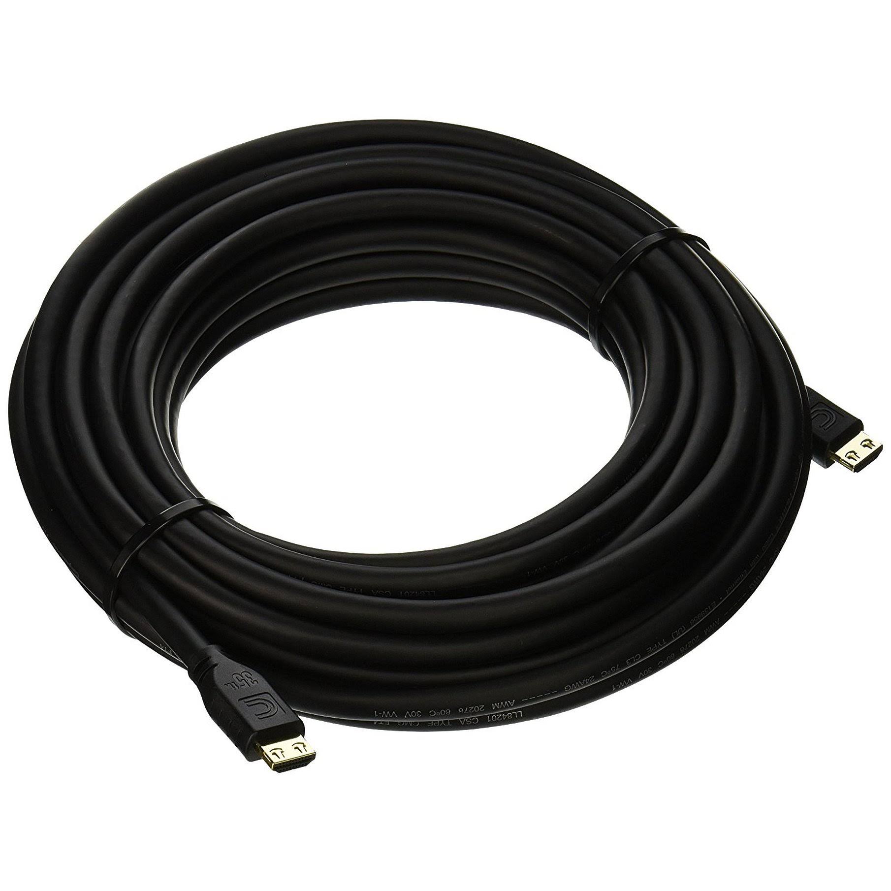Comprehensive 35ft Pro Avit High Speed Hdmi Cable With Progrip Jet Black Wgl 03