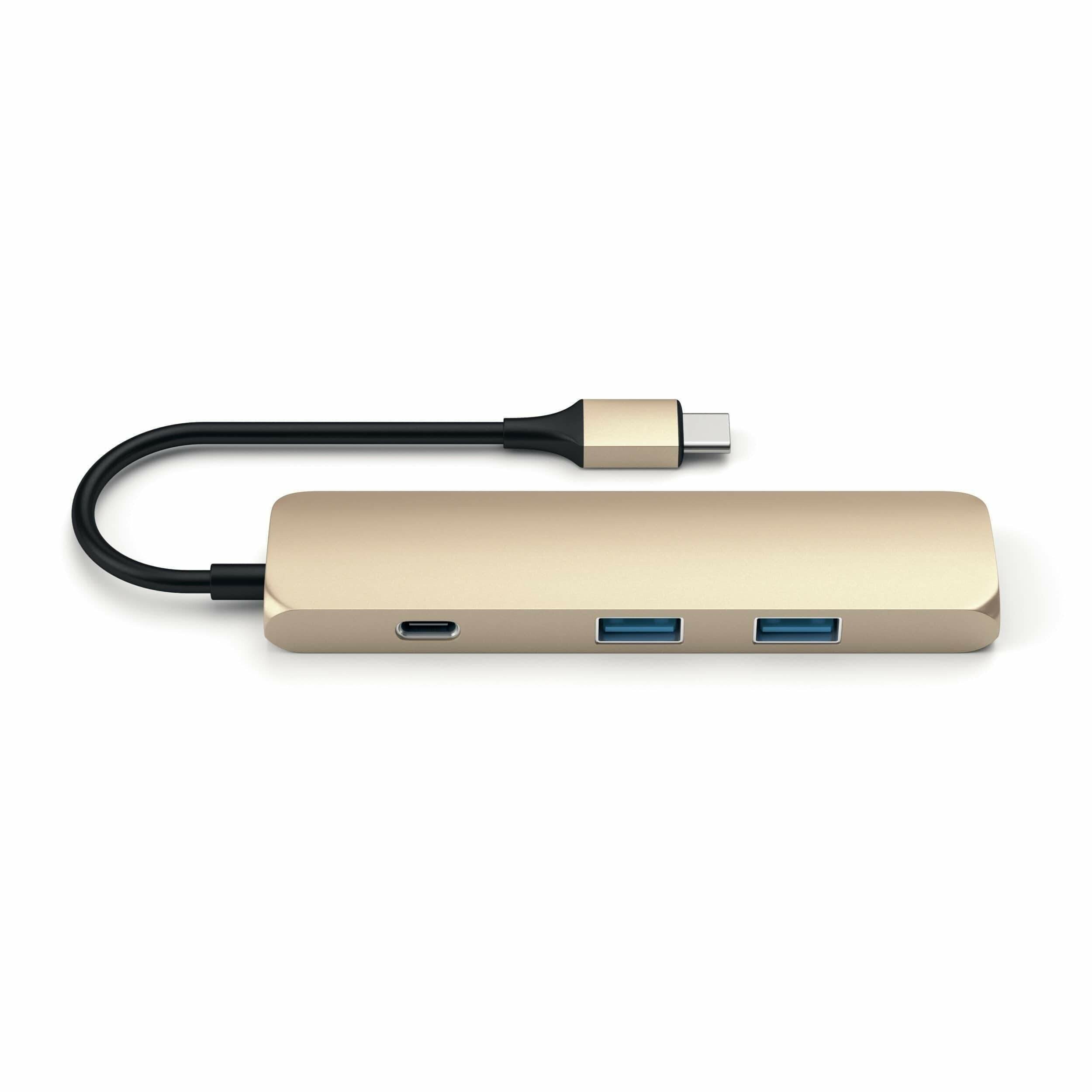 Aluminum Slim Multi-Port Adapter