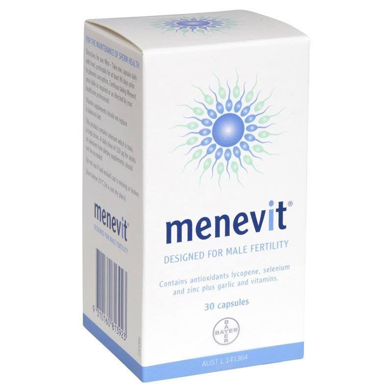 Menevit Male Fertility 30 Capsules - CT-03-s