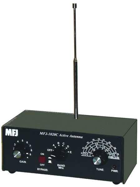 MFJ-1020C Indoor Active Antenna, HF - CT-03-s