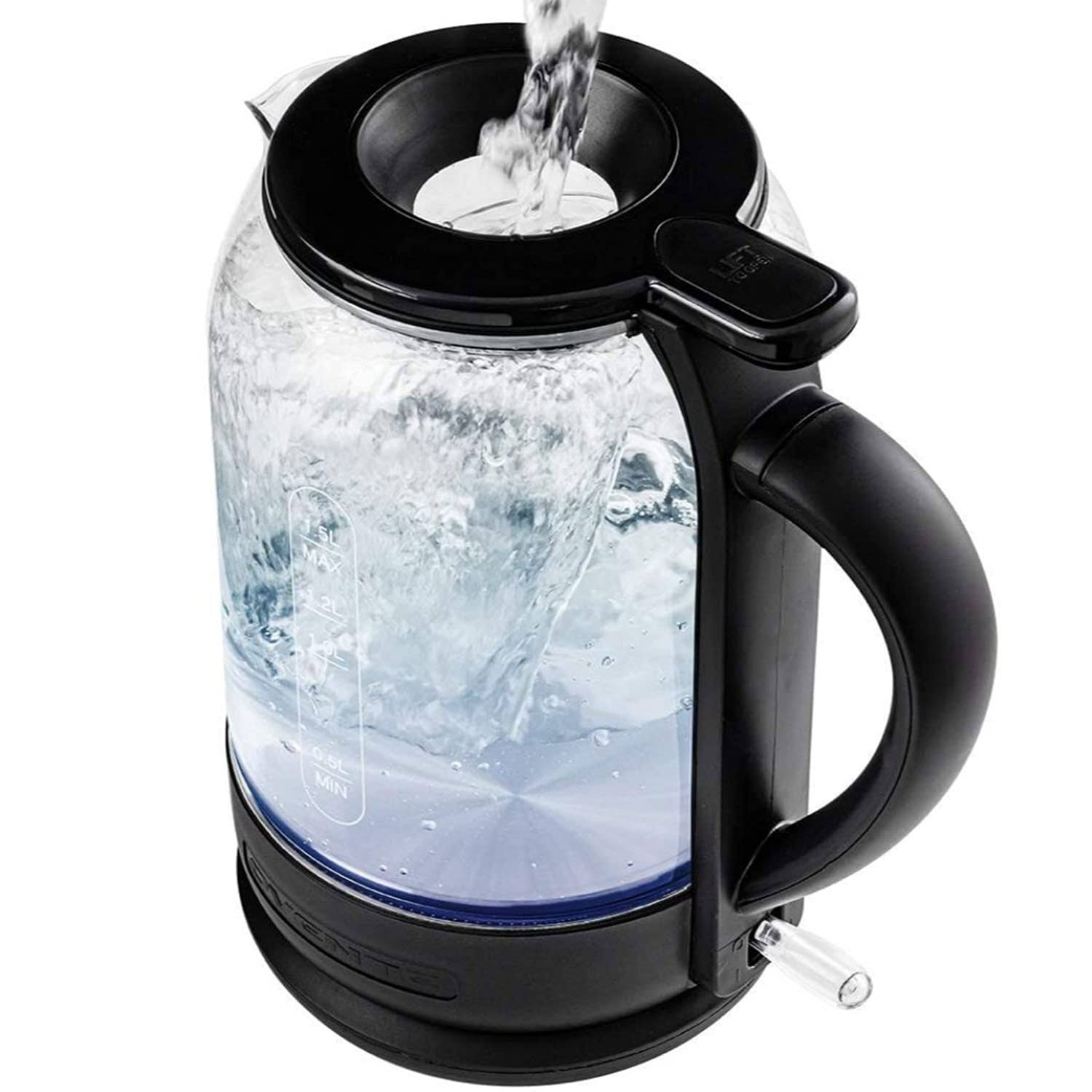 🔥Ovente Electric Hot Water Glass Kettle 1.5 LITER Borosilicate Glass ... 🔥Ovente Electric Hot Water Glass Kettle 1.5 LITER Borosilicate Glass ...