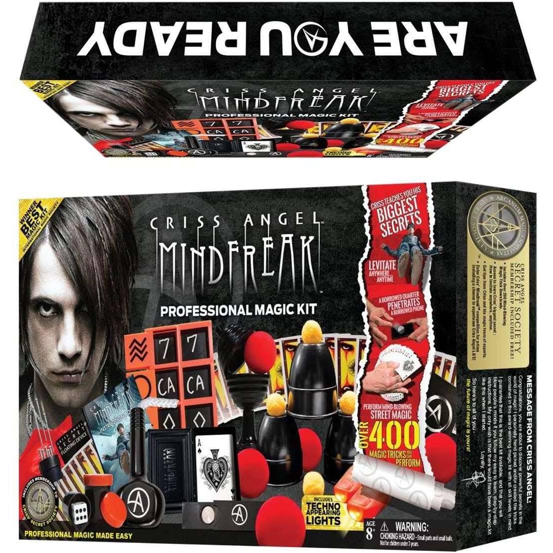 🔥criss Angel Mindfreak Professional Magic Kit Ct 03 S