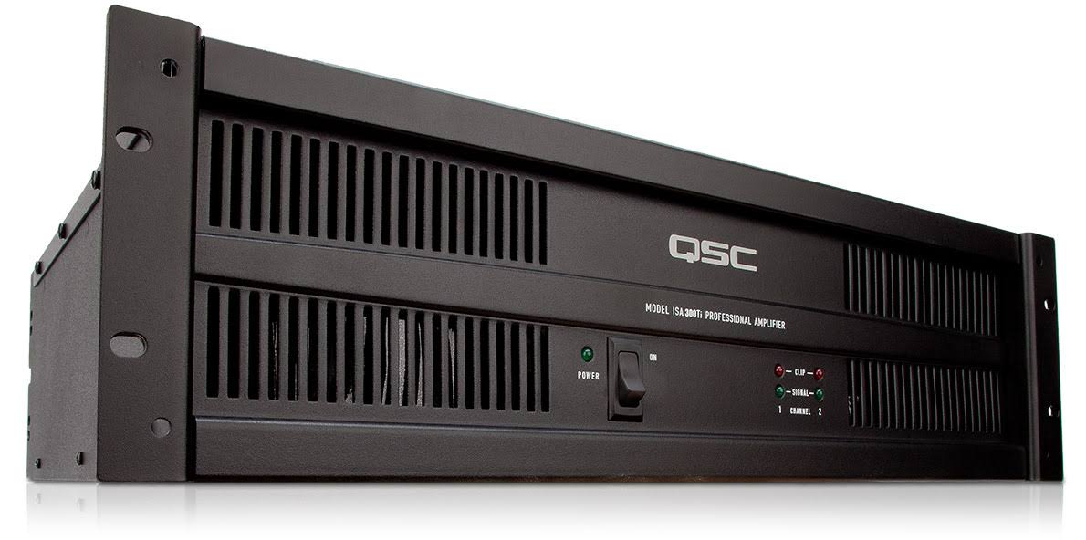 🔥QSC ISA300Ti Power Amplifier - CT-03-s