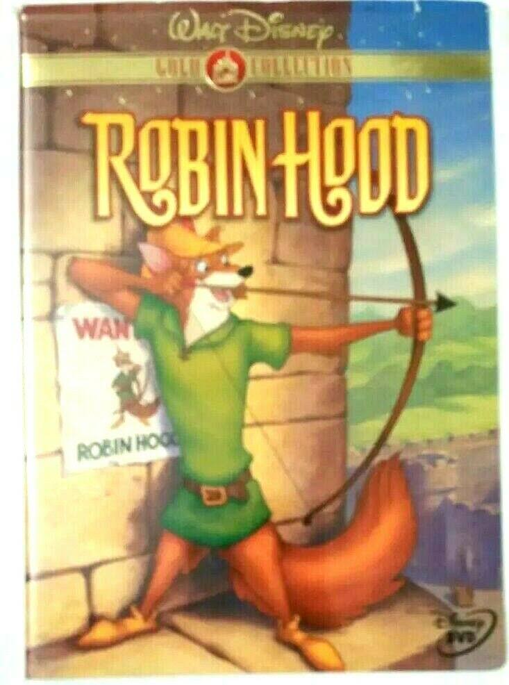 🔥Robin Hood (Disney Gold Classic Collection) [DVD] - CT-03-s