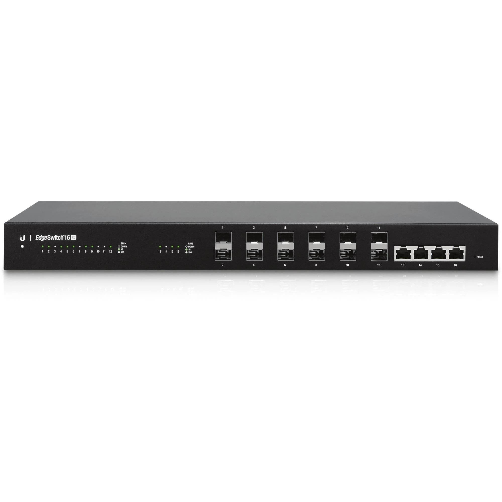 Ubiquiti EdgeSwitch 16 Port 10g Managed Aggregation Switch - ES-16-XG ...