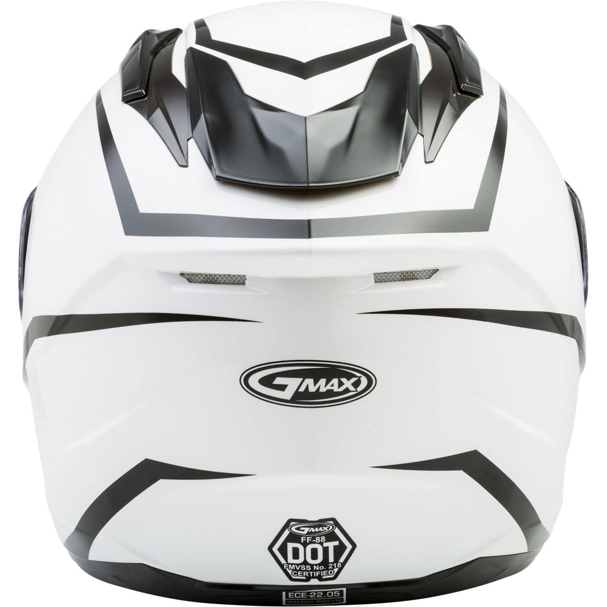 GMAX FF-88 Precept Black/Red Full Face Helmet XL - MintFabStore
