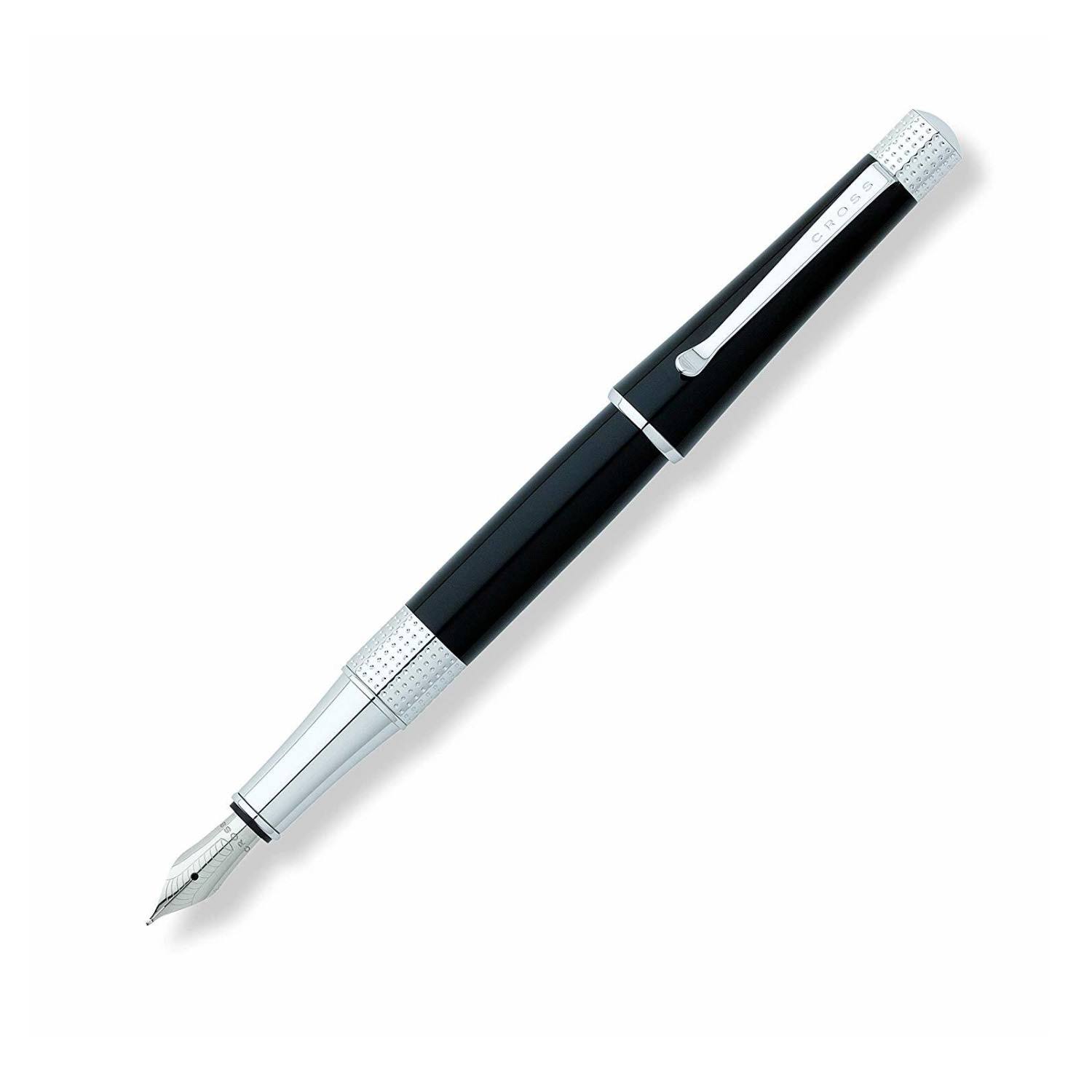 Cross Beverly Black Lacquer Fountain Pen - MintFabStore