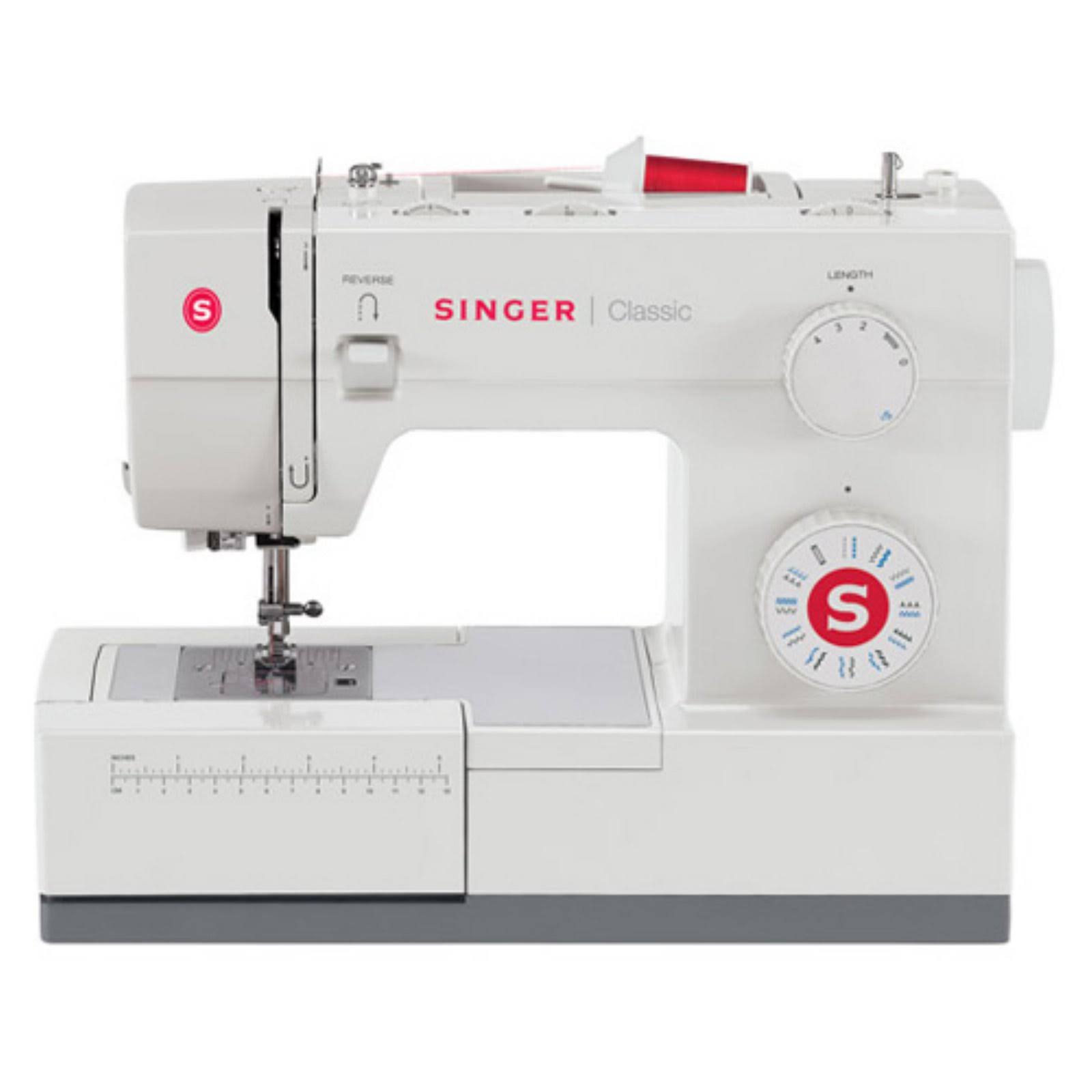 Singer 44s Classic 23-Stitch Heavy-Duty Mechanical Sewing Machine - Hrazda
