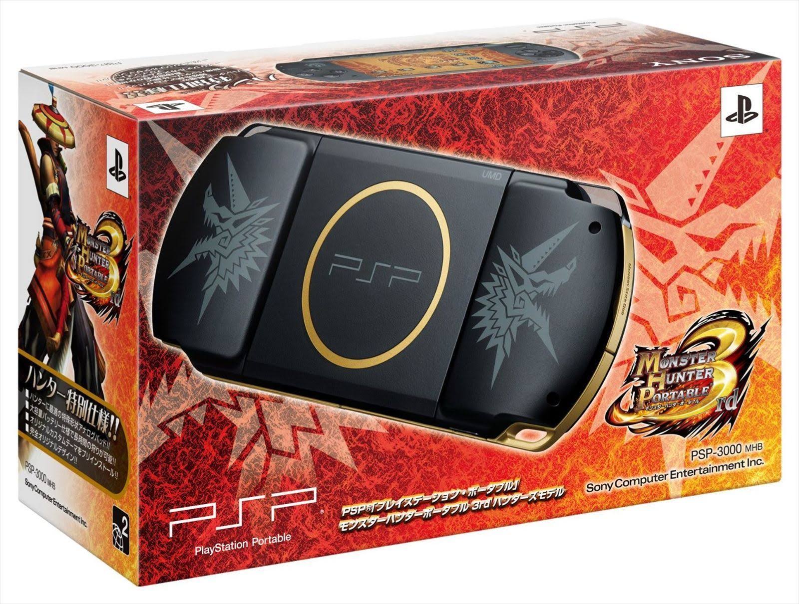 Sony PSP 3000 (Japanese Version) - Monster Hunter 3rd Edition - Hrazda