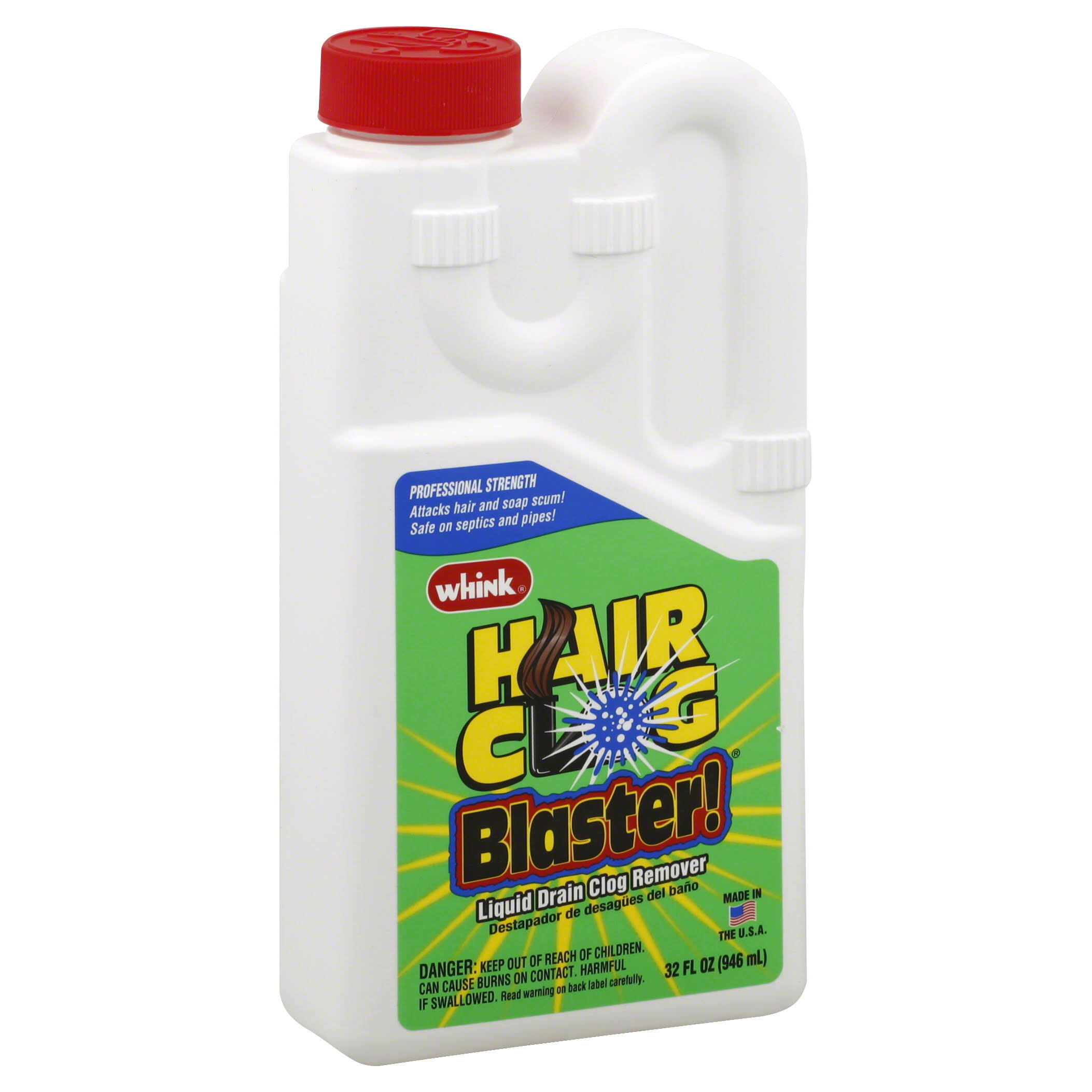 Whink Hair Clog Blaster Liquid Drain Remover 32 Fl Oz Jug Thebeastshops whink-hair-clog-blaster-liquid-drain-remover-32-fl-oz-jug-thebeastshops