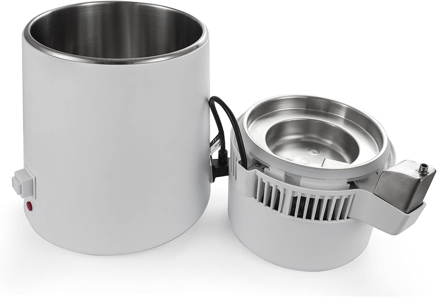 Hihone Water Distiller, 4L Water Distillers for Home Countertop Brushed ...