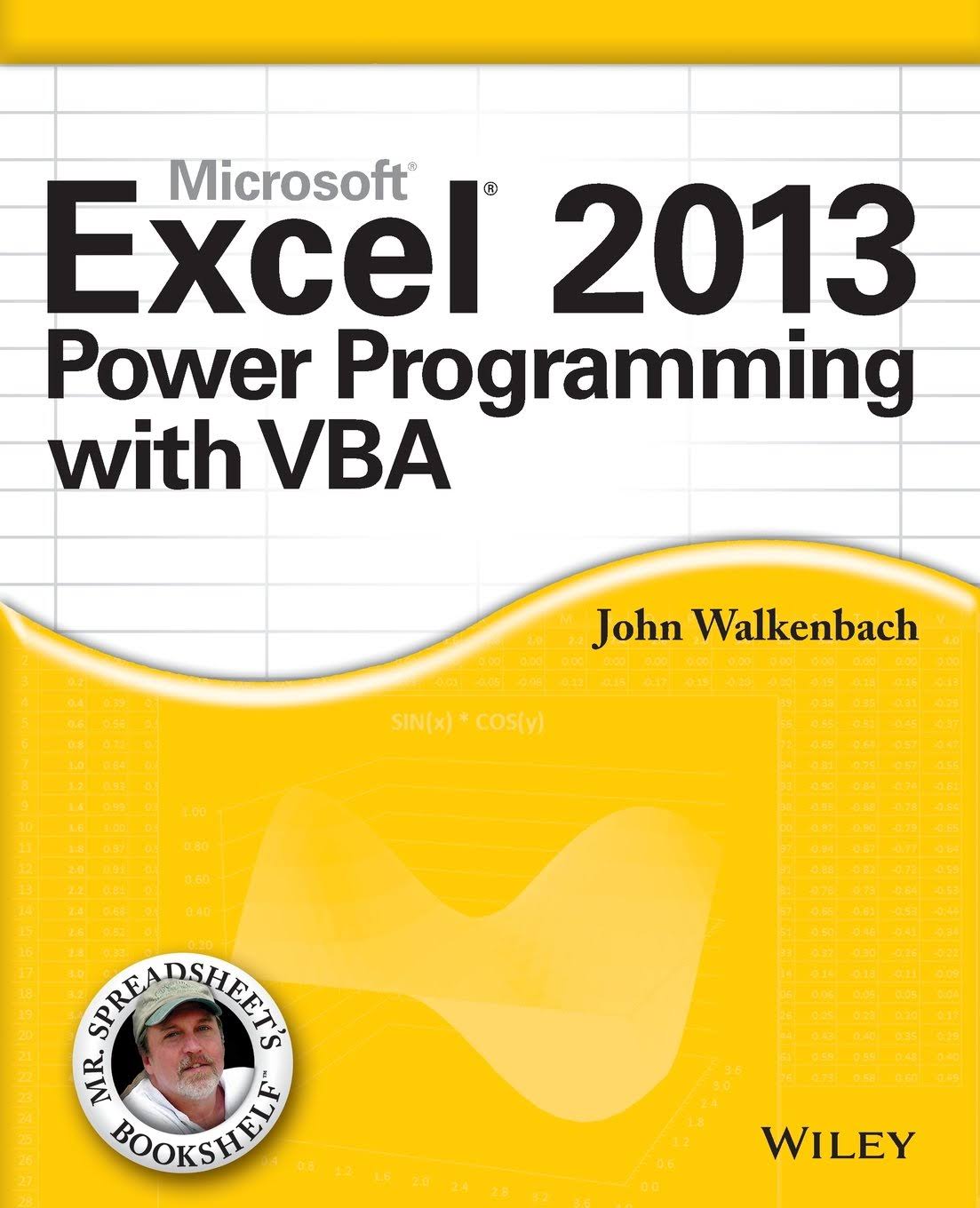 Excel 2013 Power Programming With VBA Book My Leather Swear