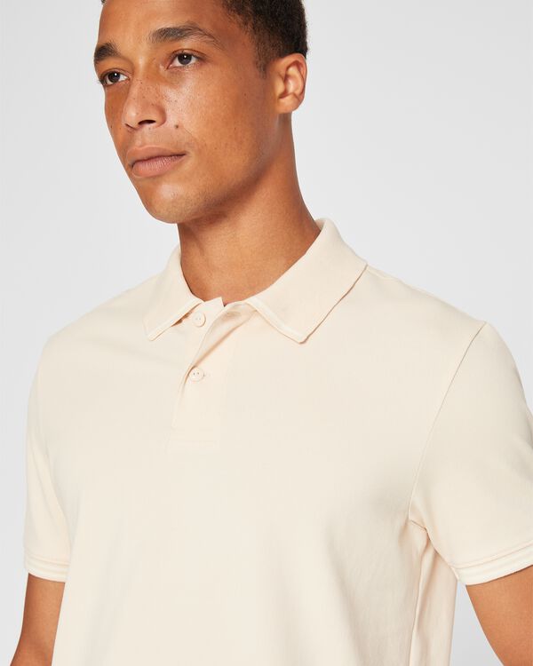 Tipped Collar Polo