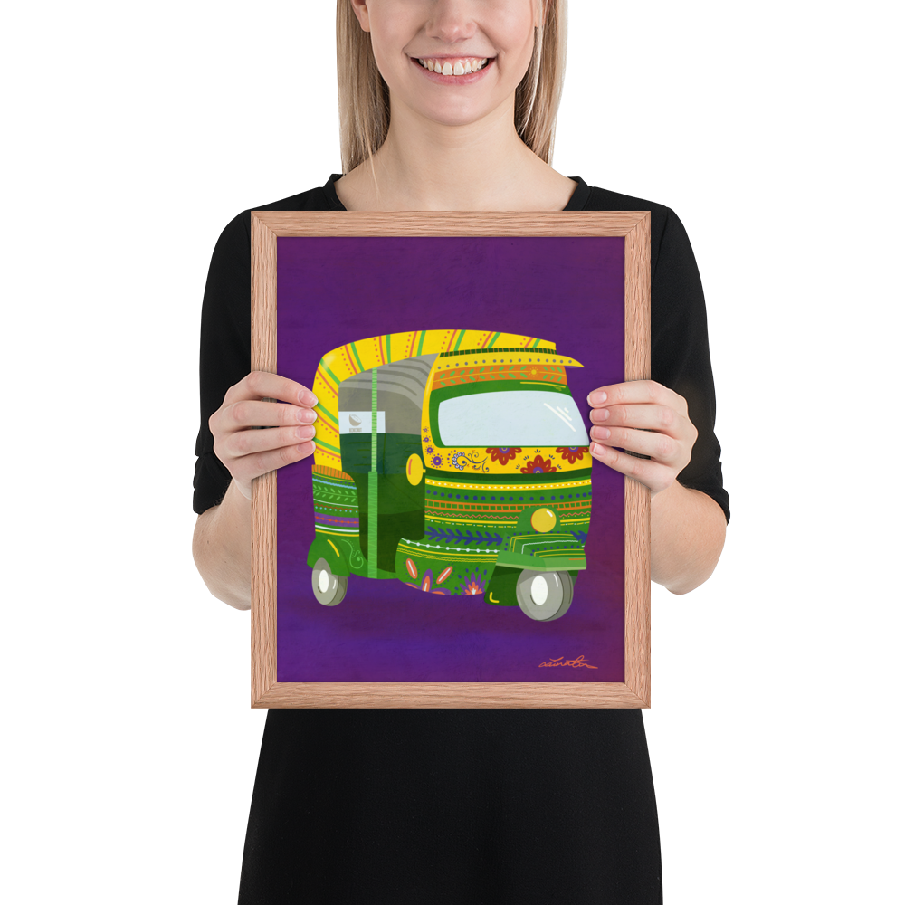 Rickshaw Indian Wall Art rickshaw-indian-wall-art