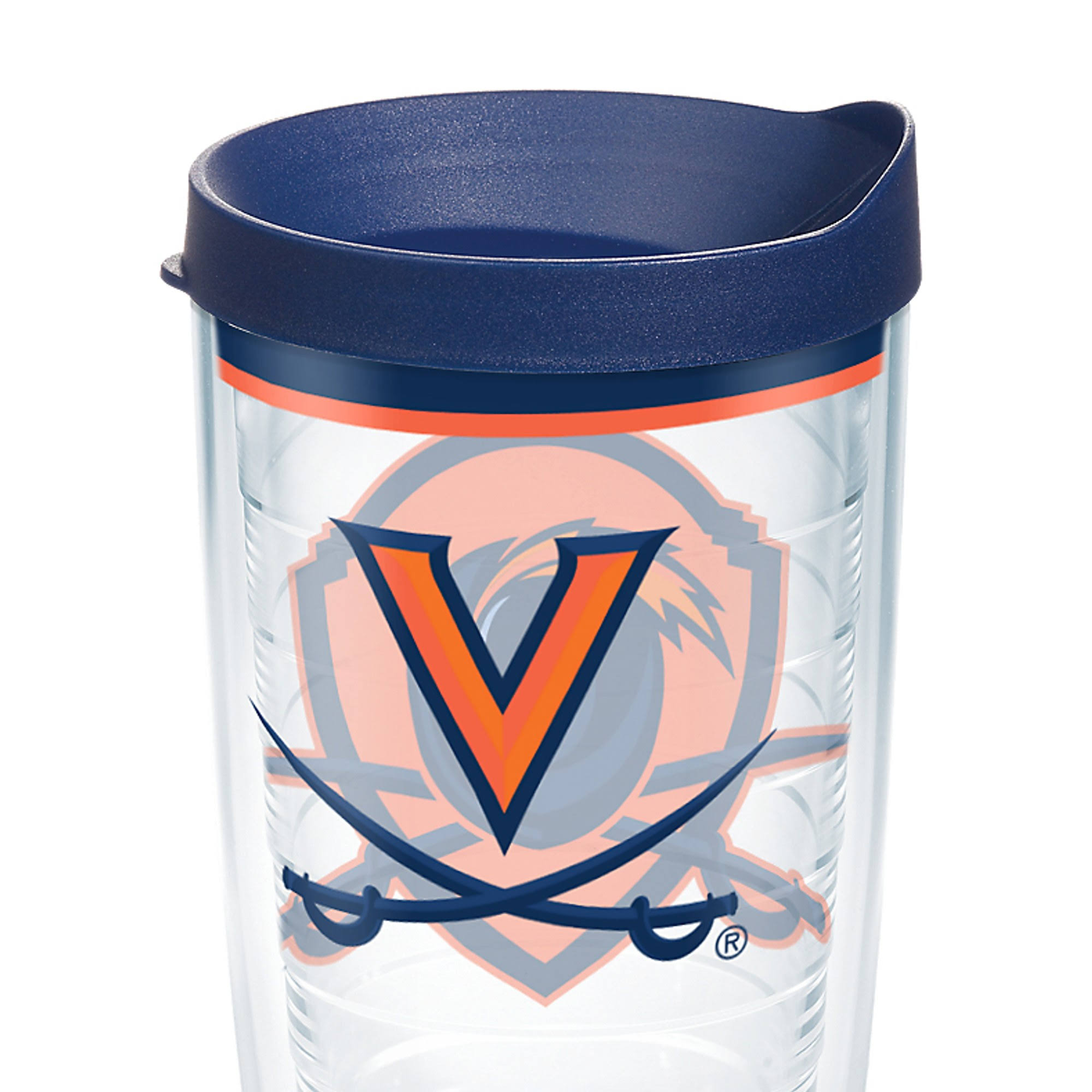 Virginia Tech Hokies - Primary Logo | 16 Oz Tumbler | Clear