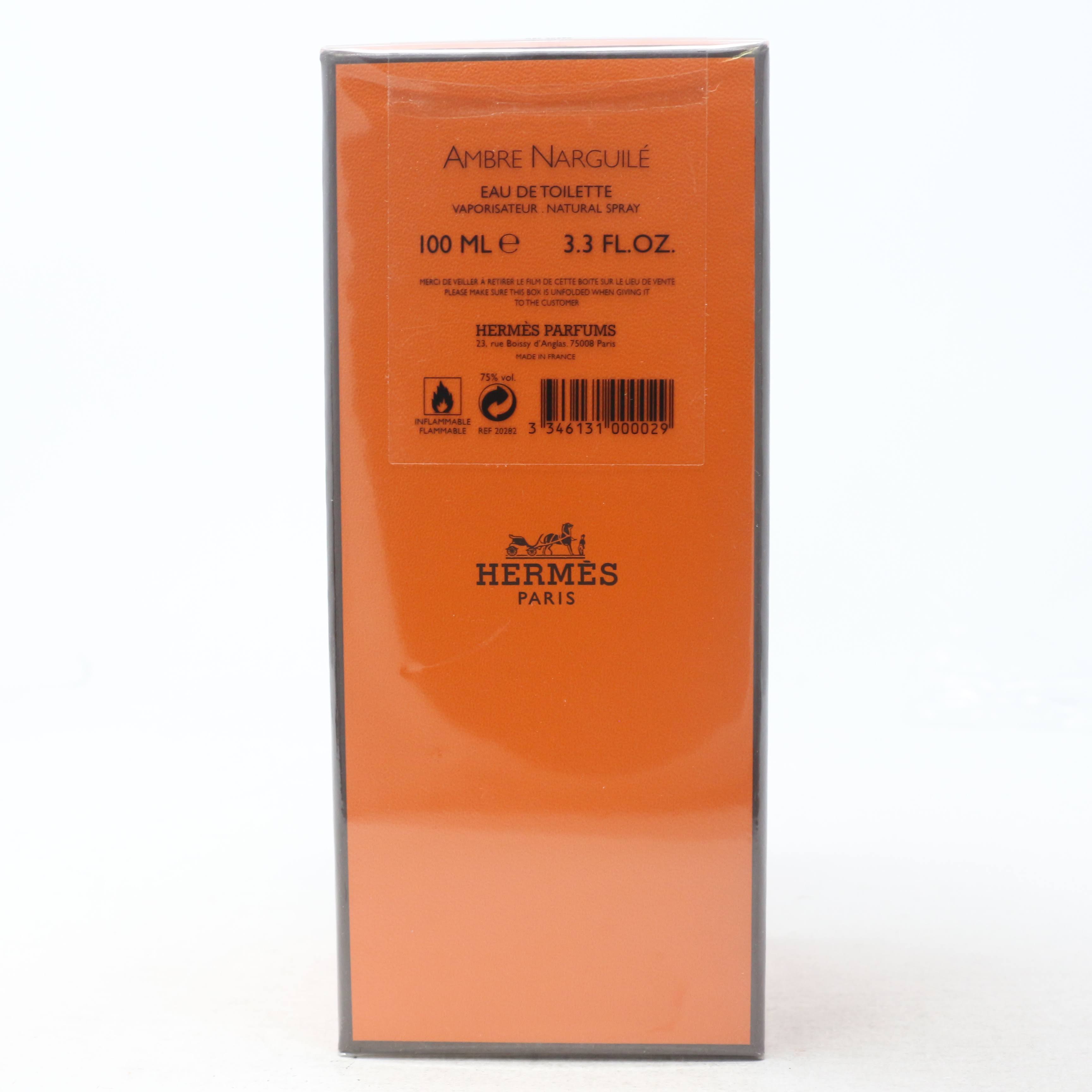 Hermes Ambre Narguile Eau De Toilette 33 oz