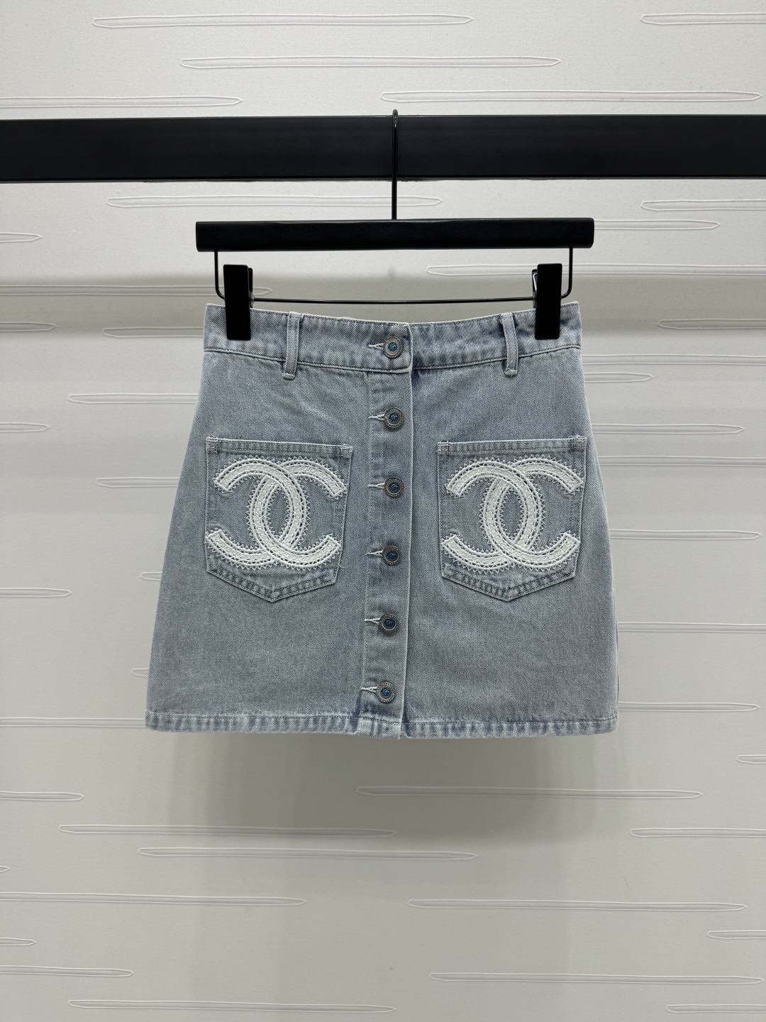 [TOP] CHANEL Short Skirt - Blue - 711 Luxury