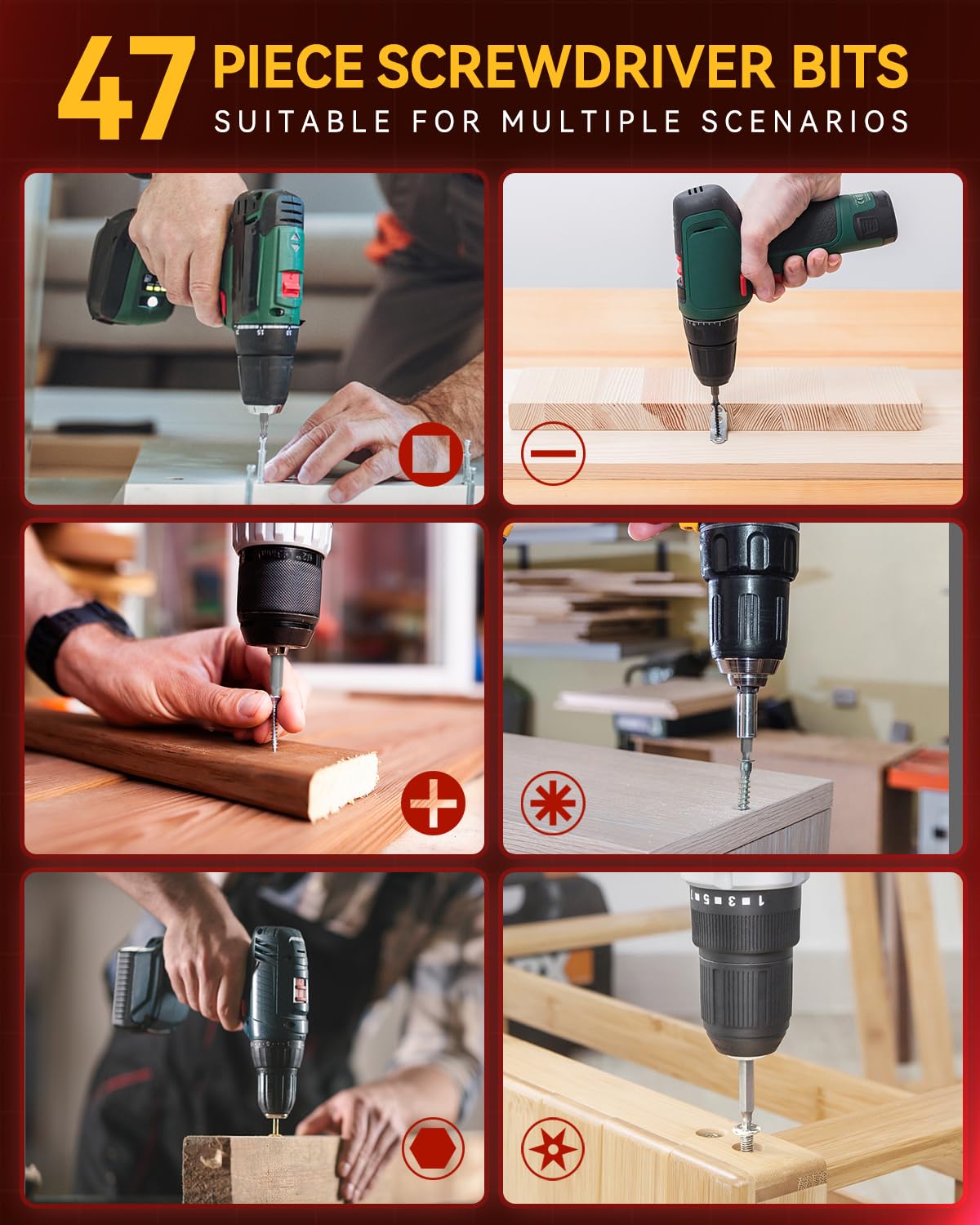 KingTool 400-Piece Drill & Driver Bit Set with Storage Drawer – All-in ...