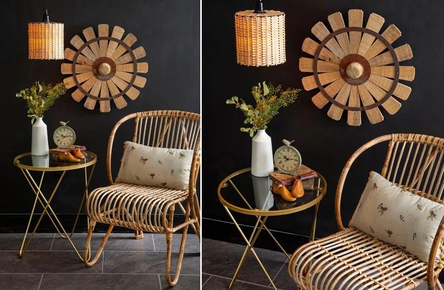 Antique Inspired Charkha Spinning Wheel