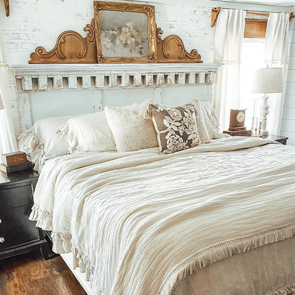 American Mercantile Wooden Scroll Wall Decor, Set of 2 Pieces