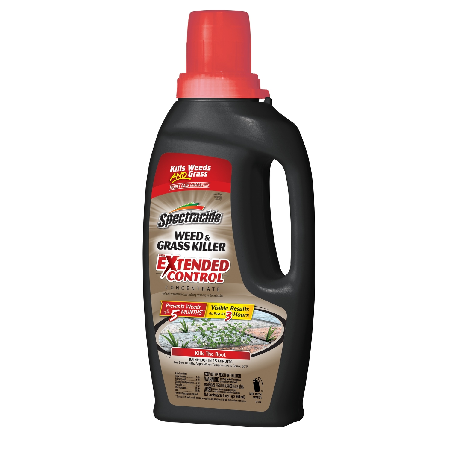 Spectracide Extended Control Weed And Grass Killer Concentrate 32 Oz