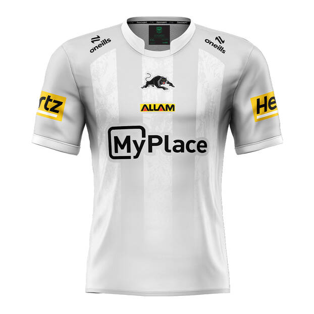 NRL Penrith Panthers 2025 Light Training Jersey - MACYRUGBY